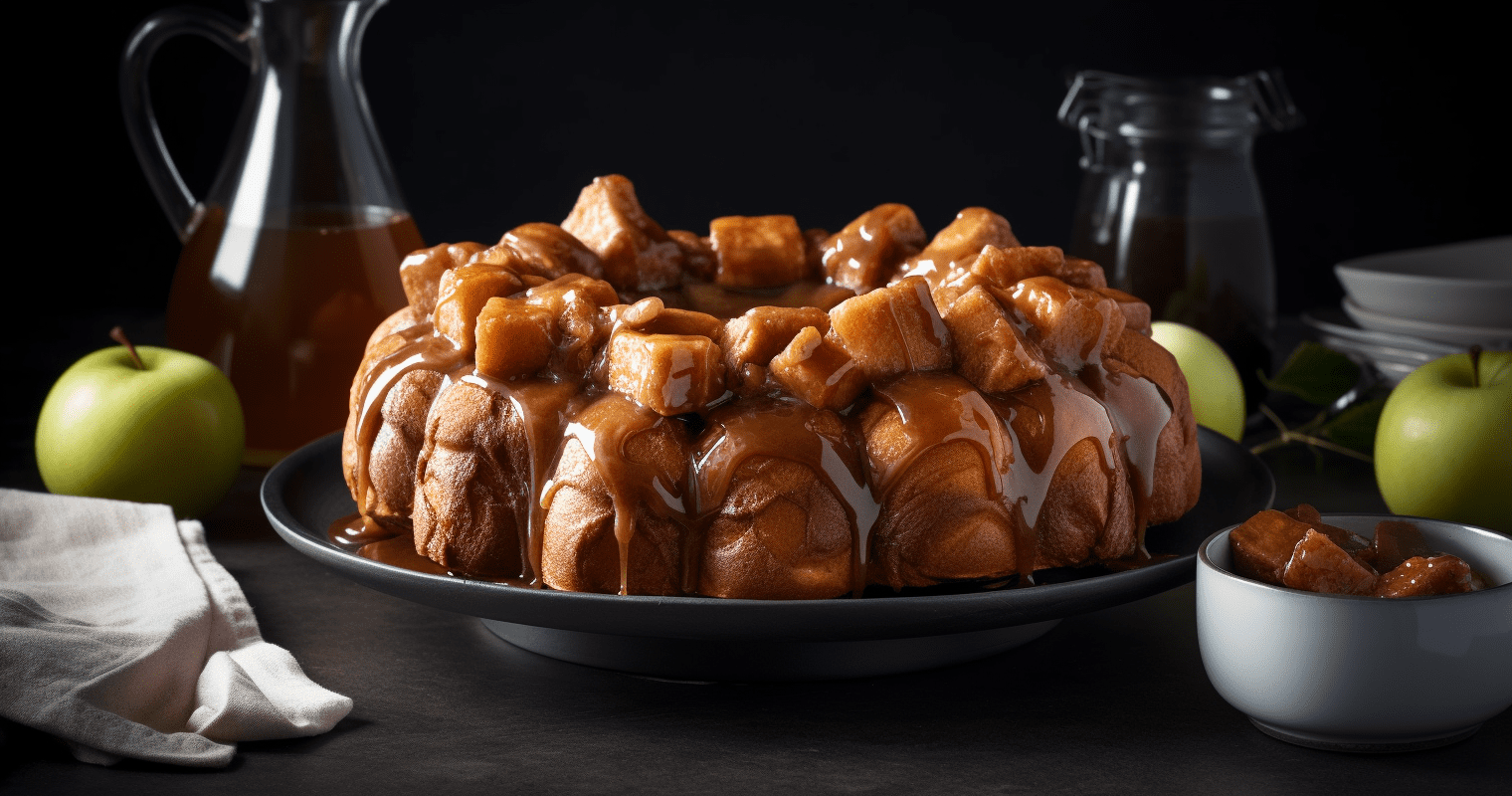 Indulge in the Delightful Caramel Apple Cinnamon Monkey Bread Recipe ...