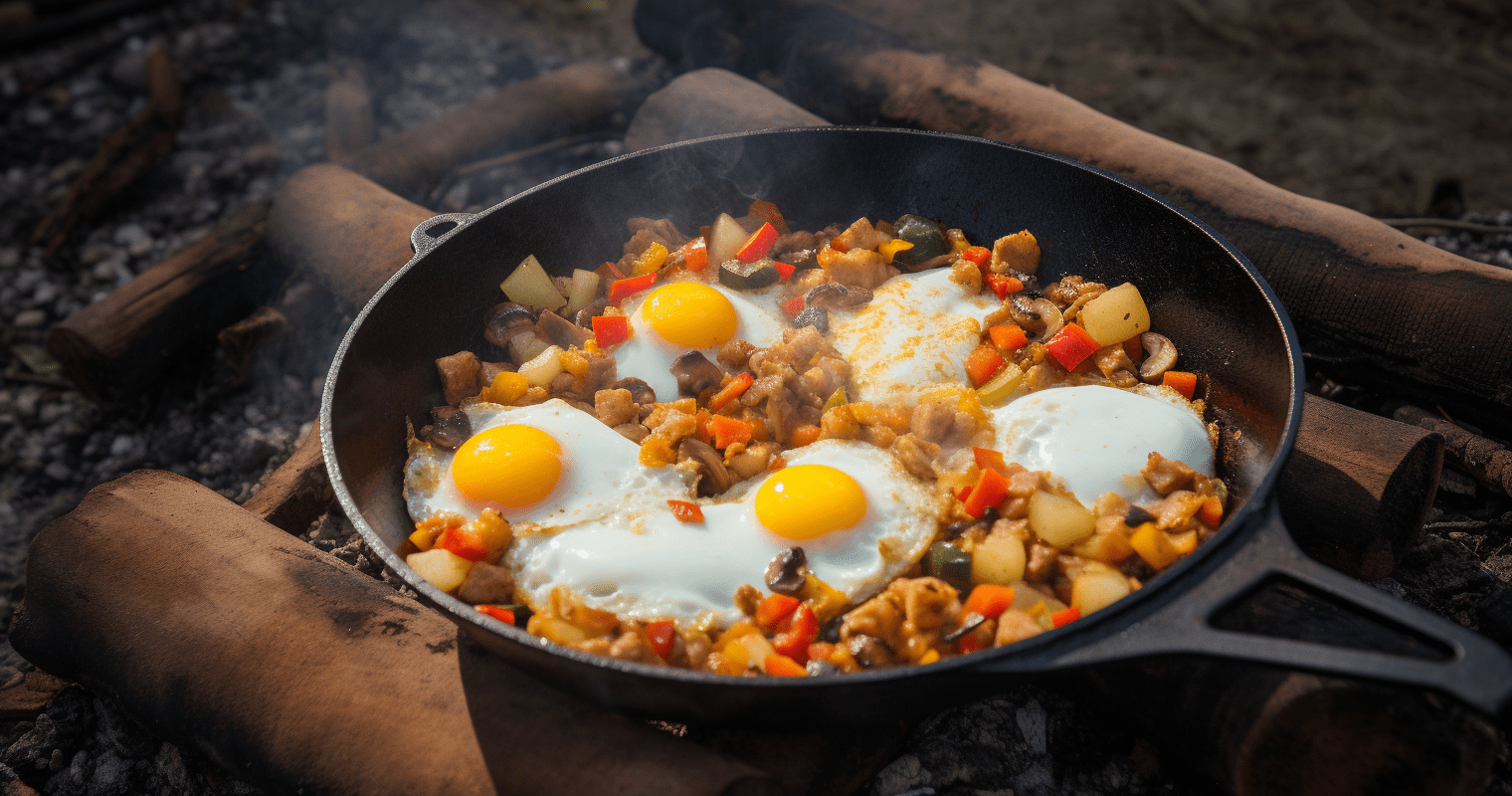 Experience the Magic of Campfire Breakfast Hash | Culinary Nuggets