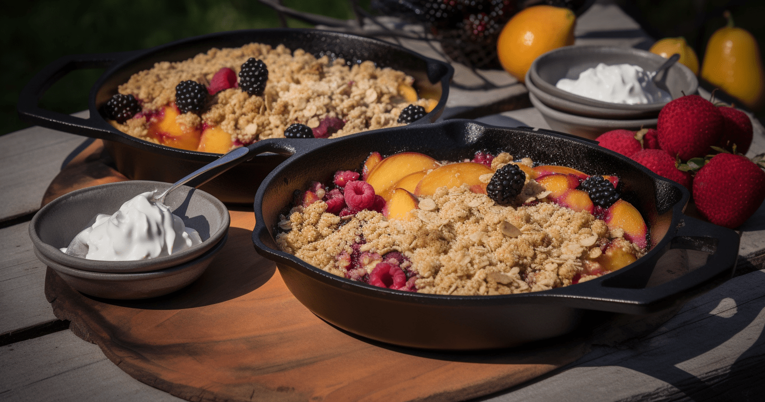 Campfire Fruit Crumble: A Rustic Delight Under the Stars | Culinary Nuggets