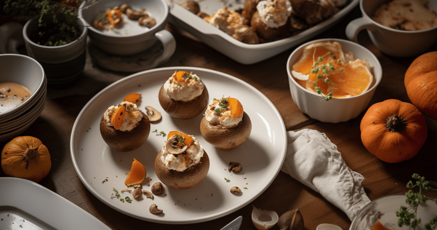 Delicious Stuffing Stuffed Mushrooms: Turn Leftovers into a ...