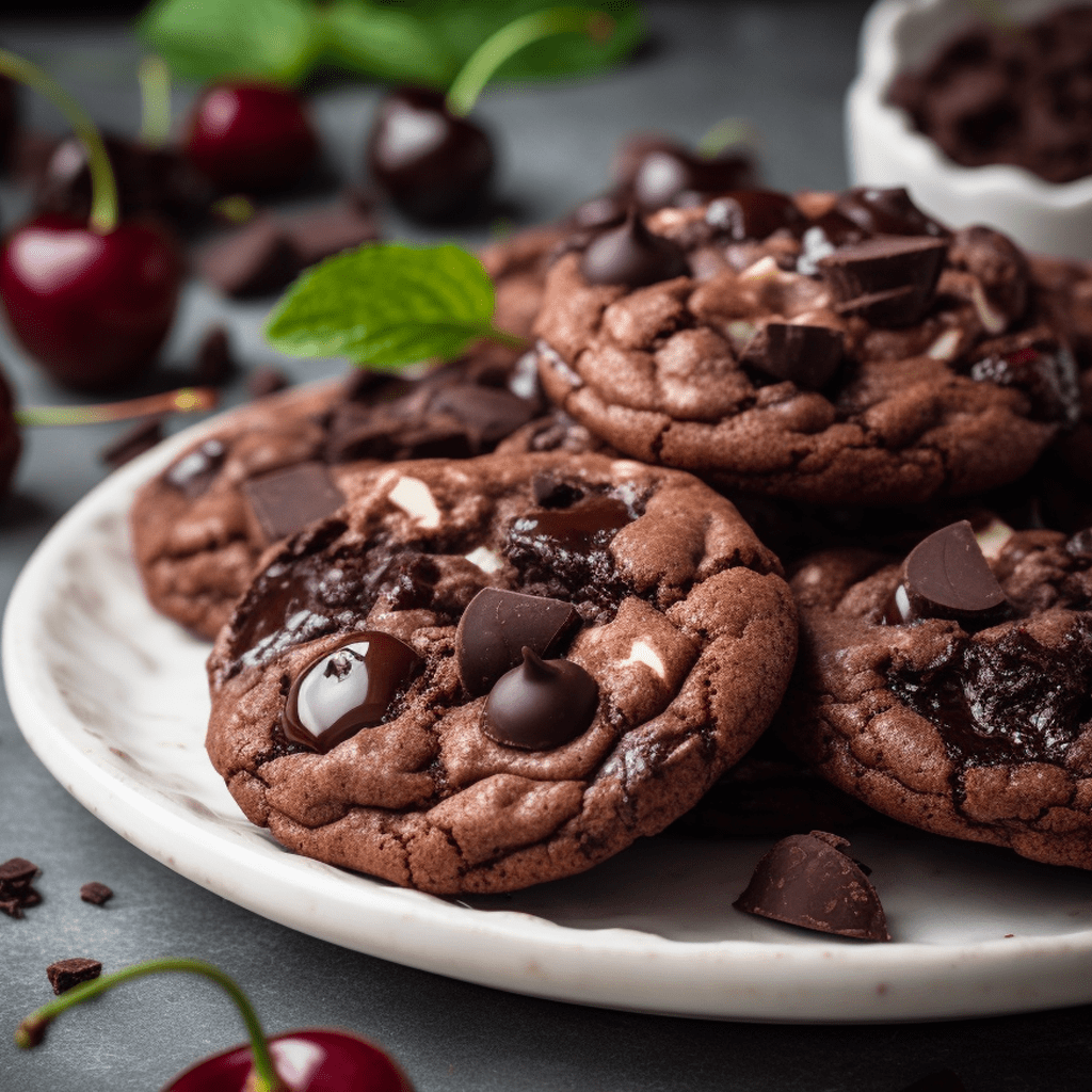 Decadent Black Forest Cookies: A Heavenly Combination of Rich Chocolate ...
