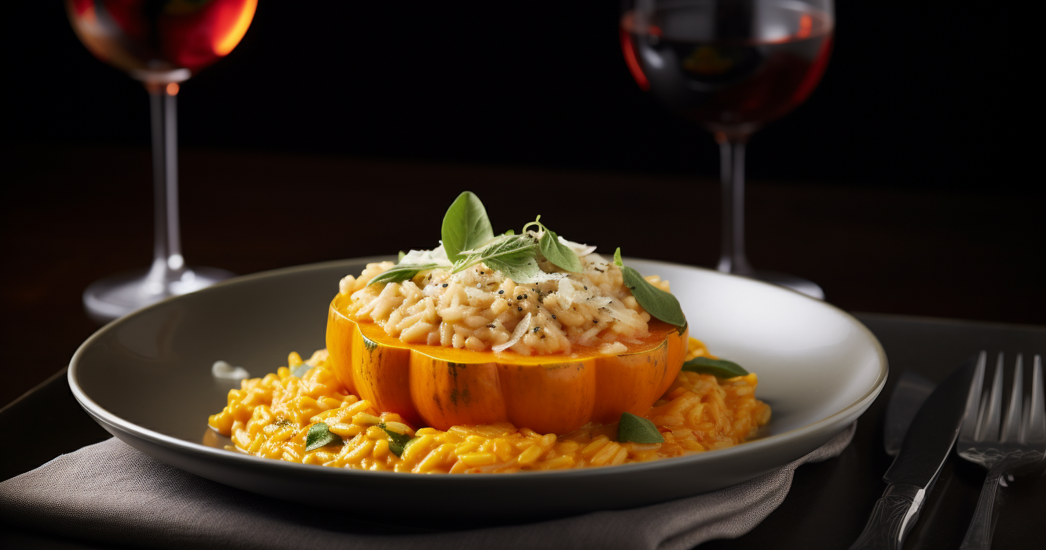 Autumn Delight: Roasted Red Curry Squash Risotto Recipe | Culinary Nuggets